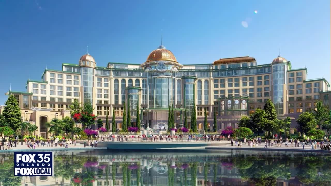 First Look: Inside Epic Universe's Helios Hotel | FOX 51 Gainesville