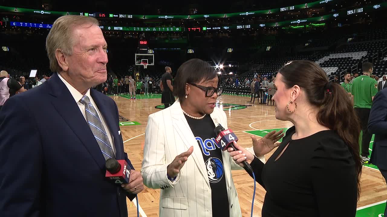 Dallas Mavericks CEO Cynt Marshall ahead of Game 2 | FOX 4 Dallas-Fort ...
