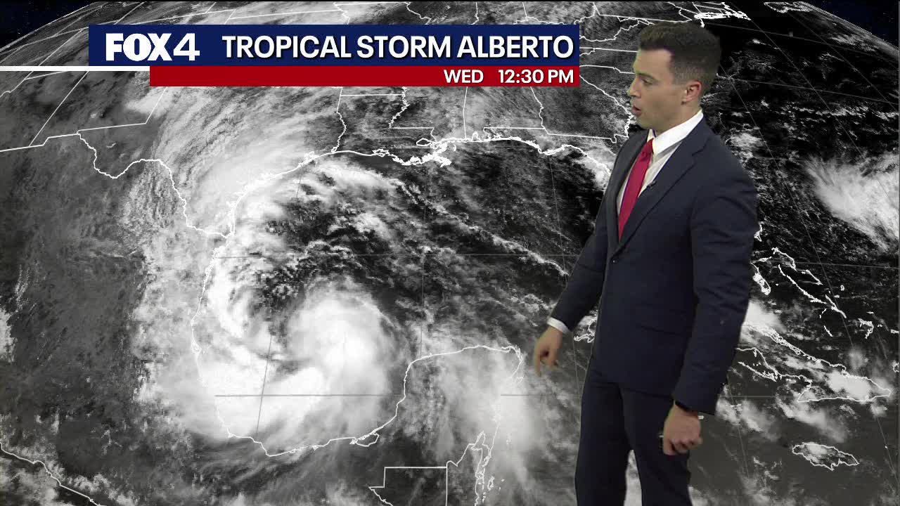 Tropical Storm Alberto develops in Gulf of Mexico | FOX 4 Dallas-Fort Worth