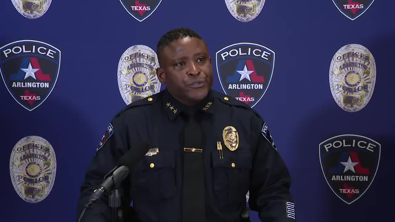 Arlington PD release video of officer-involved shooting | FOX 4 Dallas ...