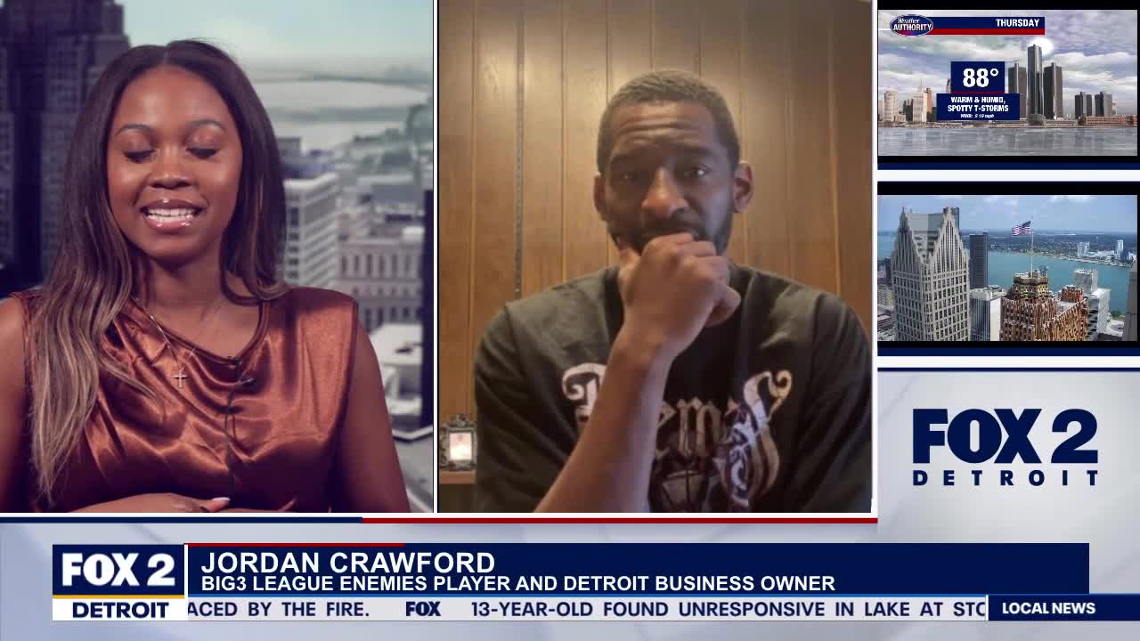 Jordan Crawford makes his mark in the Big3 League and in the Detroit ...