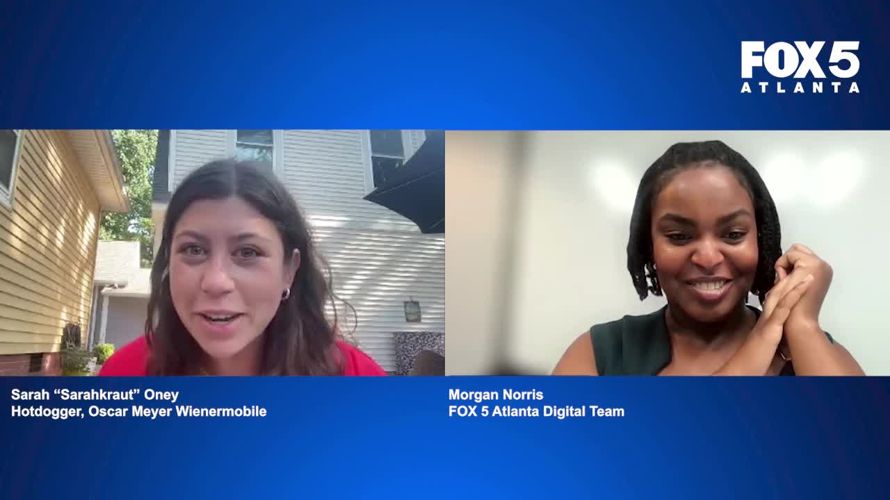 Interview with hotdogger Sarah Oney | FOX 5 Atlanta