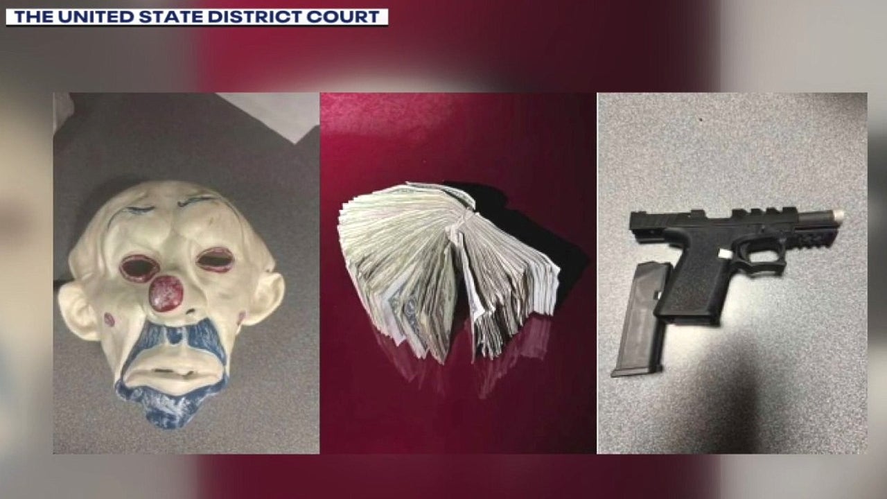Masked clown robber used 3D-printed 'ghost gun' in Garden City ...