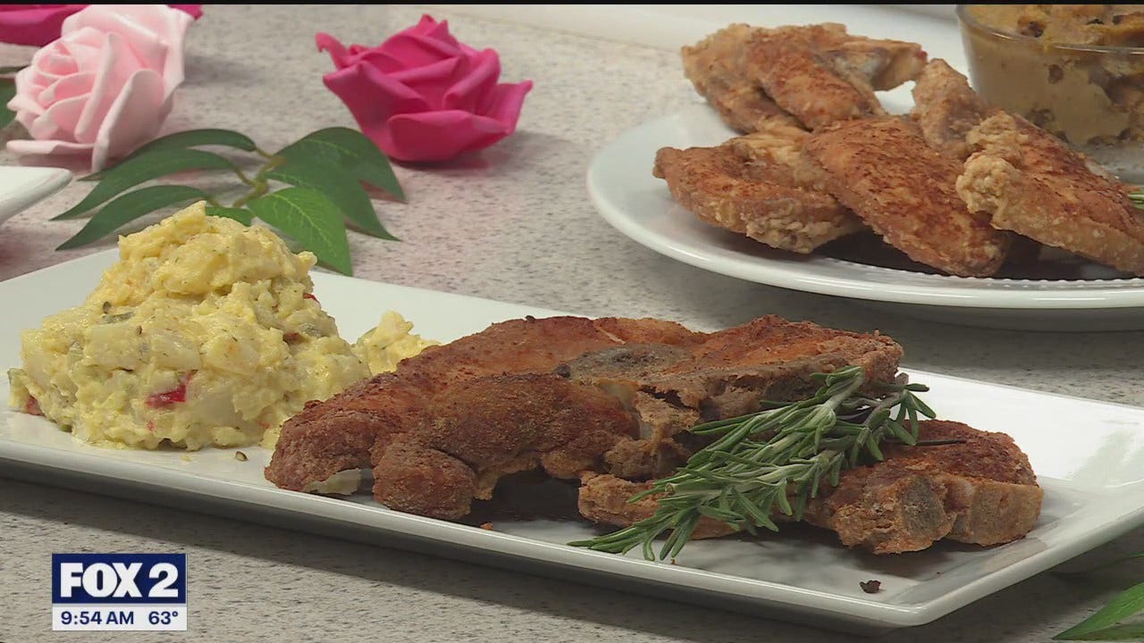 Making turkey chops with Lillie Bell's | FOX 2 Detroit