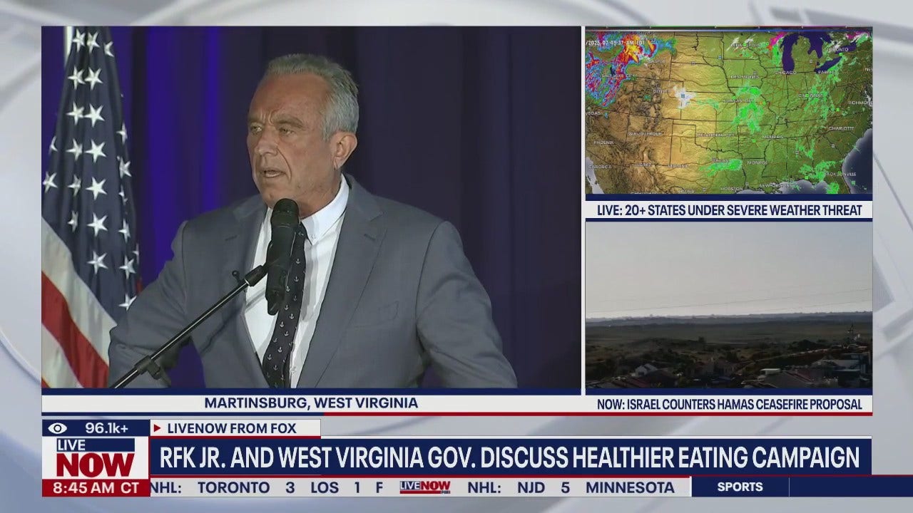 RFK Jr. fat-shames West Virginia governor | LiveNOW from FOX