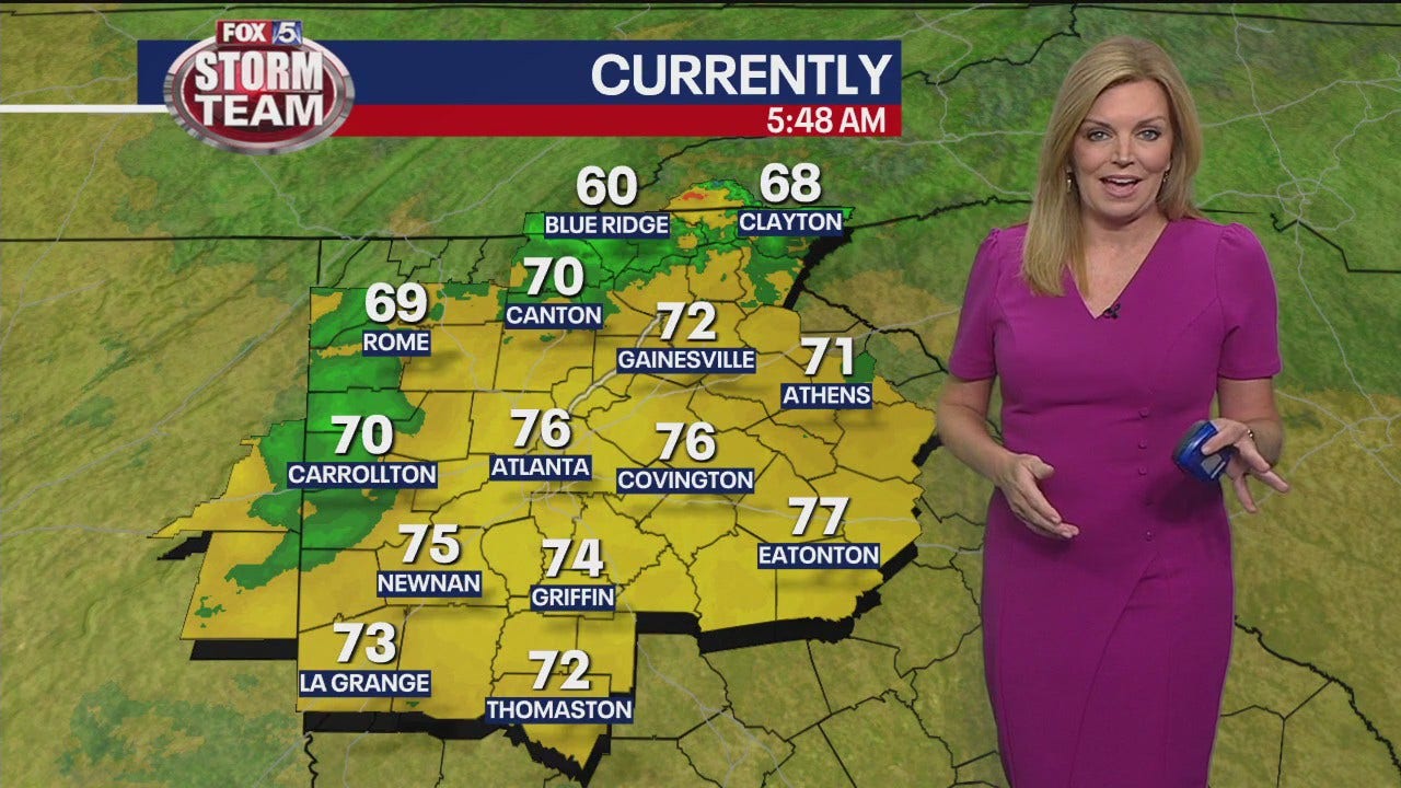 Wednesday morning weather forecast | FOX 5 Atlanta