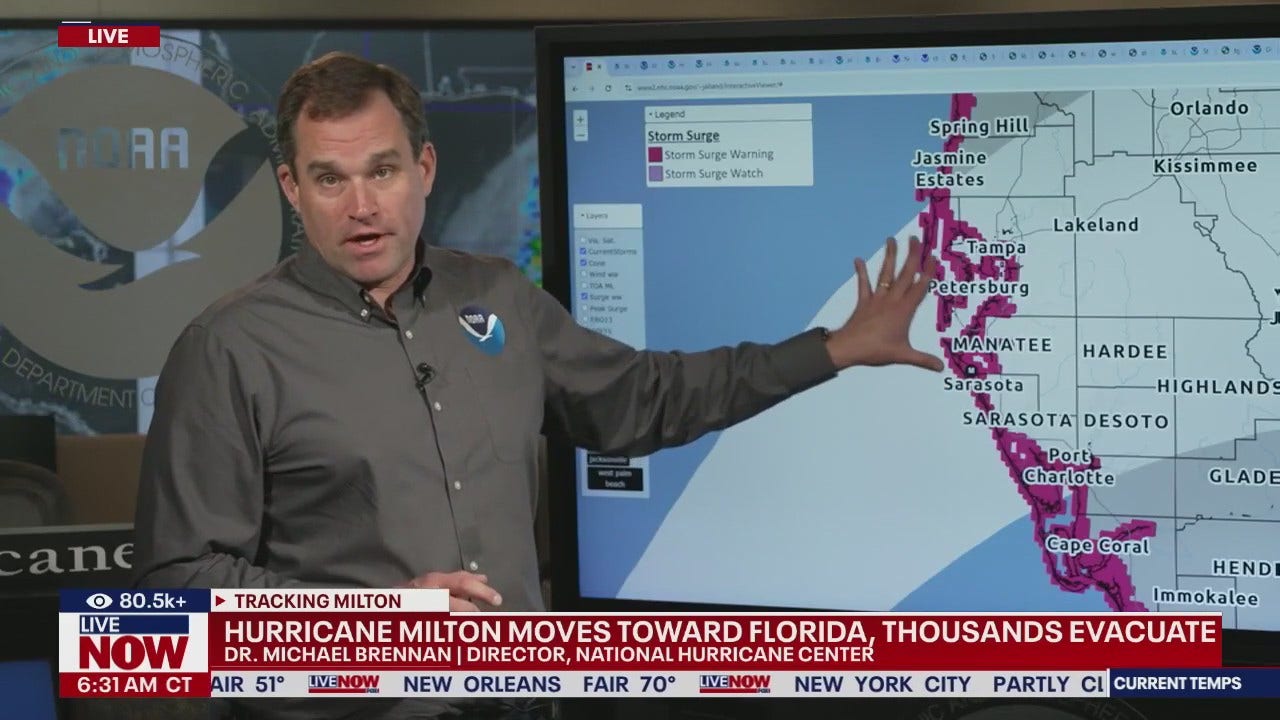 Tracking Milton: NHC latest update | LiveNOW from FOX