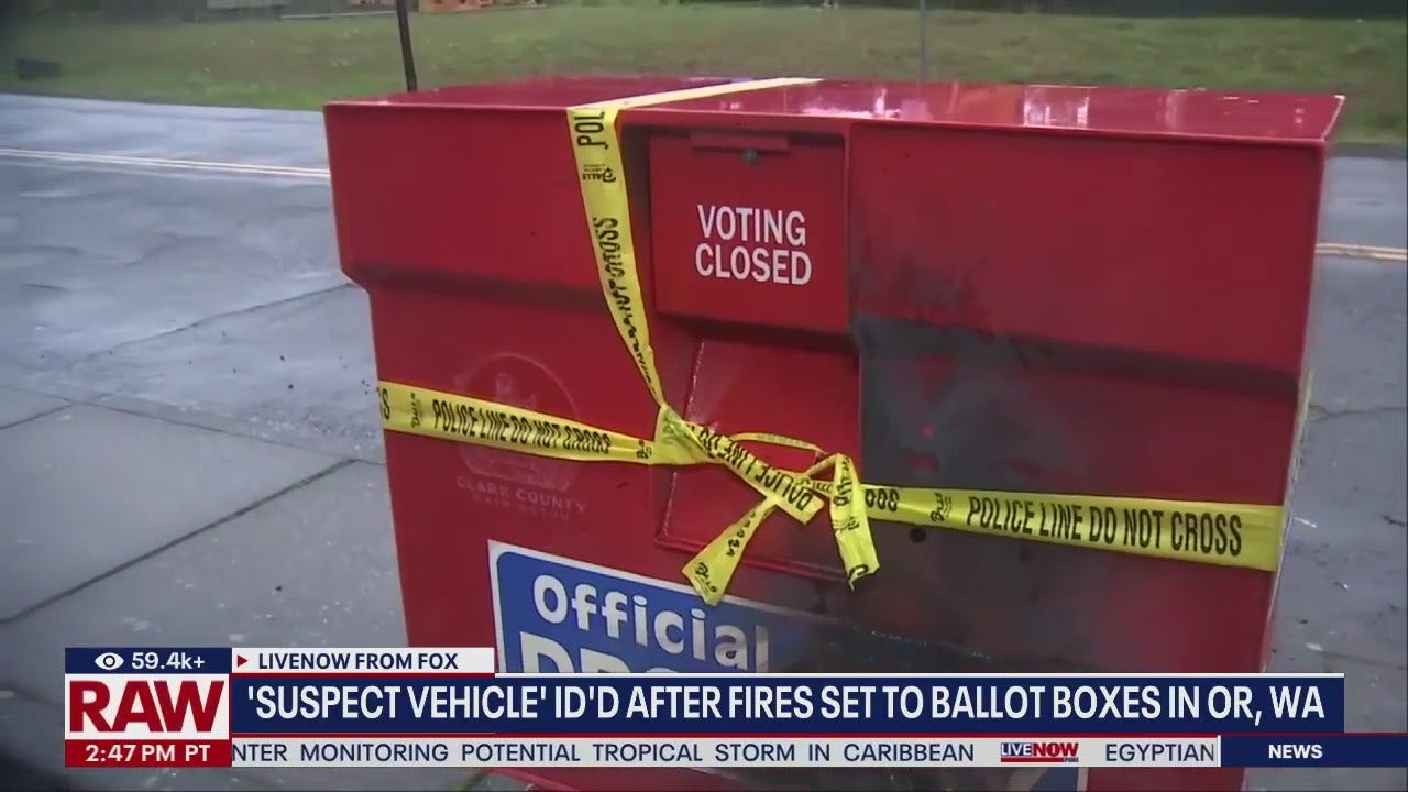 Suspect vehicle ID'd in ballot box burnings | LiveNOW from FOX