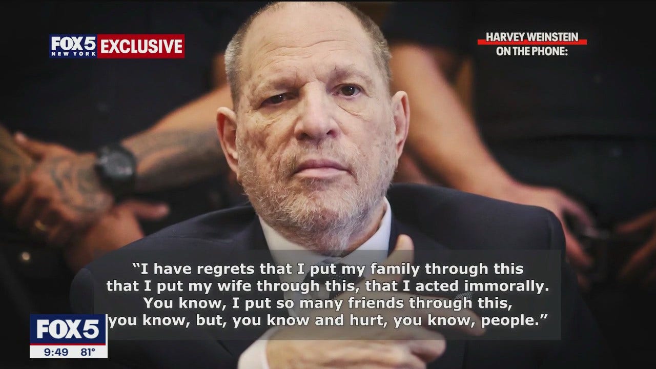 Exclusive Harvey Weinstein interview: 'I acted immorally,' he tells ...