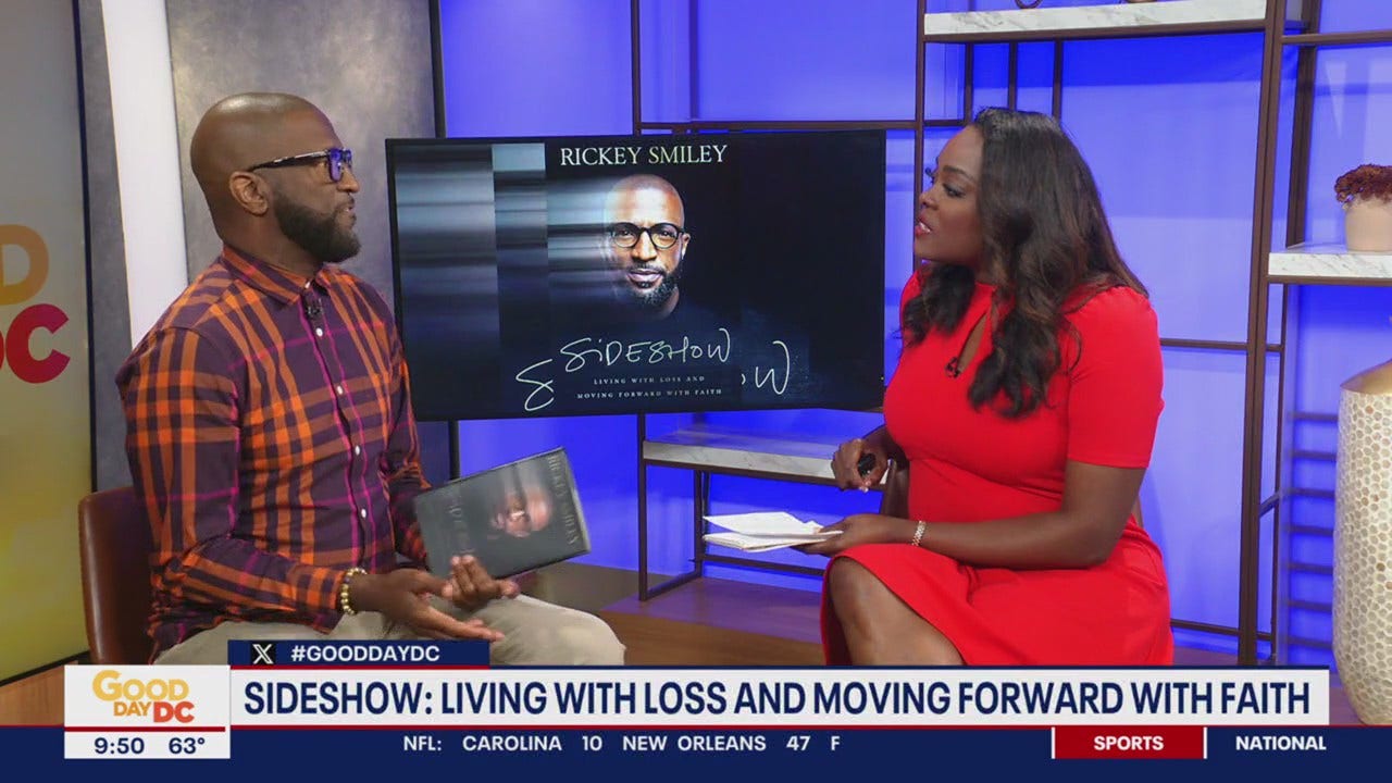 Comedian Rickey Smiley debuts new book "Sideshow" | FOX 5 DC