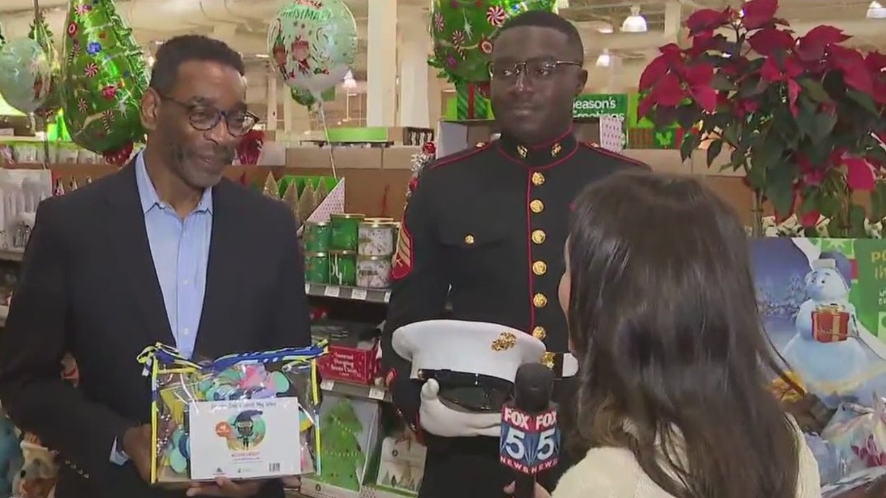 Getting ready for Toys for Tot's Great Toy Drop | FOX 5 Atlanta