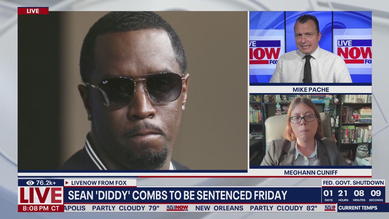 Sean 'Diddy' Combs sentencing: What to expect | LiveNOW from FOX