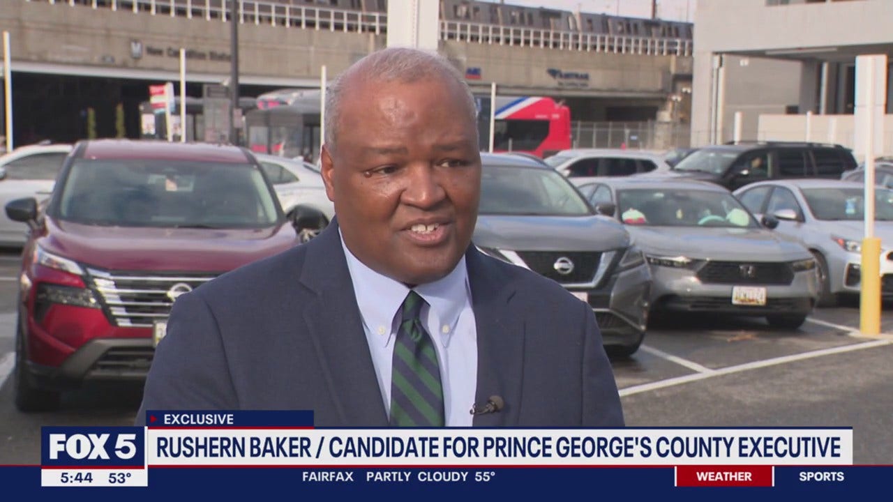 Rushern Baker running for Prince George's County Executive again | FOX 5 DC