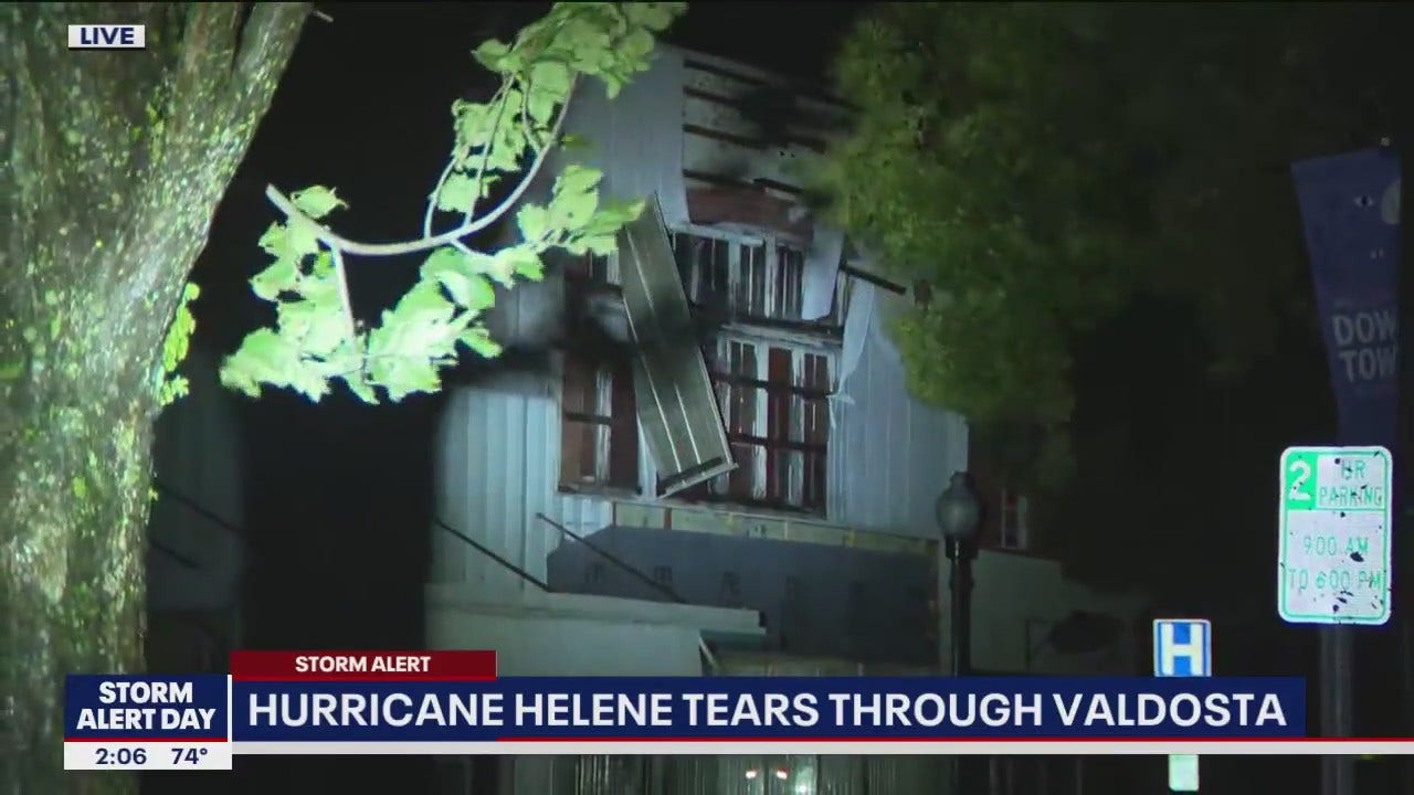 Helene tears through Valdosta | FOX 5 Atlanta