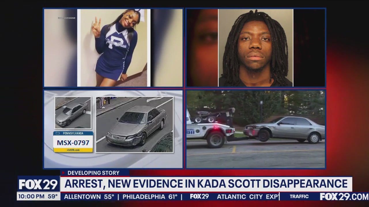 Kada Scott: Arrest, new evidence in missing persons case | FOX 29 ...