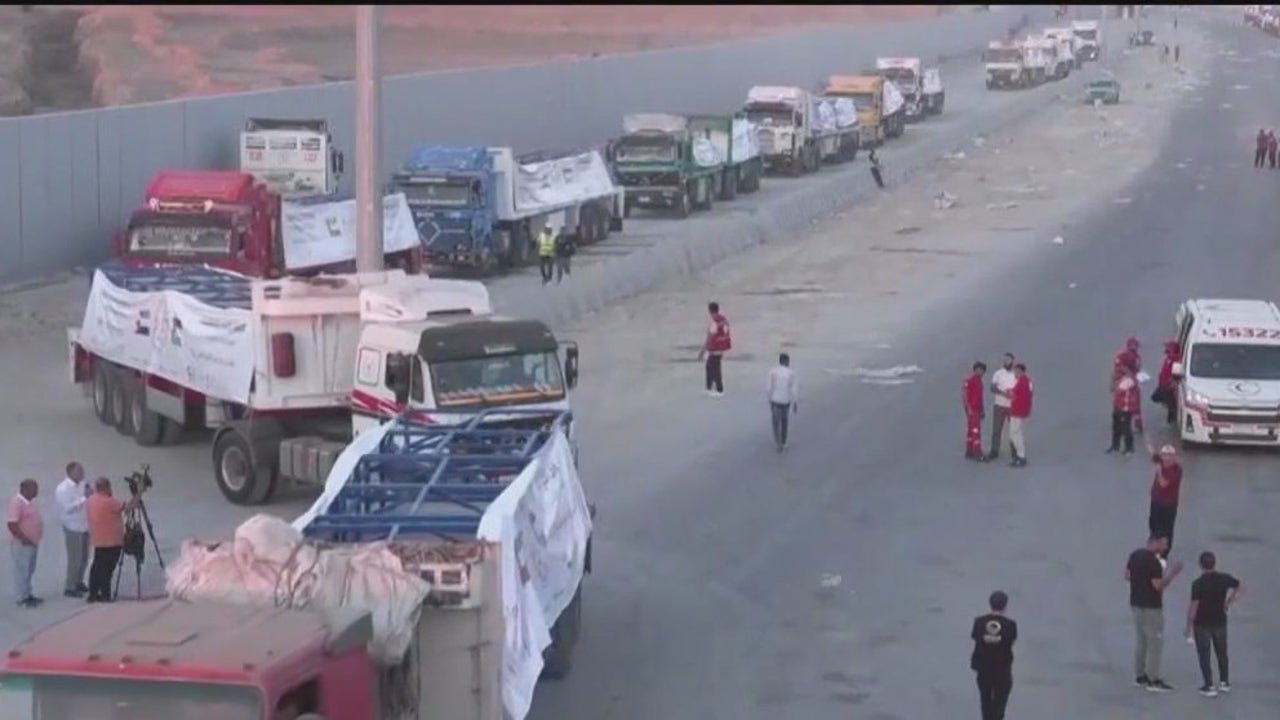 Israel pauses attacks to deliver aid in Gaza | FOX 9 Minneapolis-St. Paul