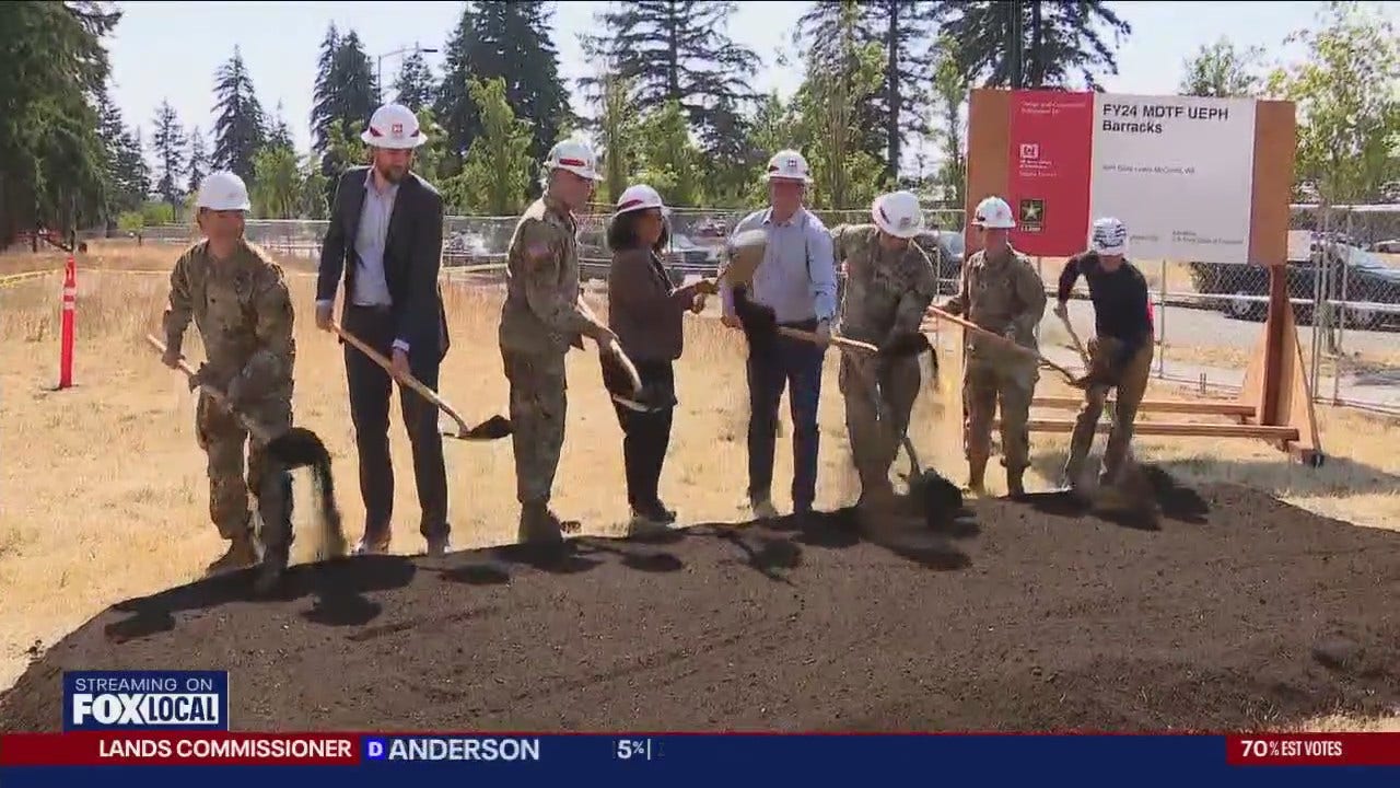 JBLM breaks ground for first-of-its-kind sustainable barracks project ...