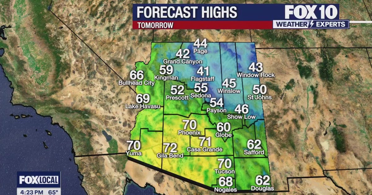Arizona weather forecast: Another chilly day before temps warm up in ...