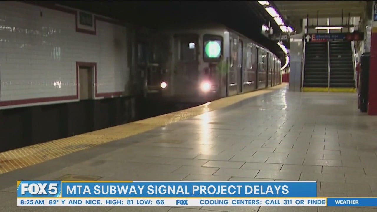 MTA subway signal project years behind schedule, Gothamist reports ...