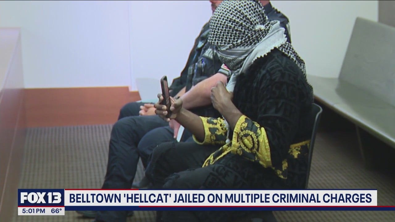 'Belltown Hellcat' arrested at Seattle court hearing, banned from ...