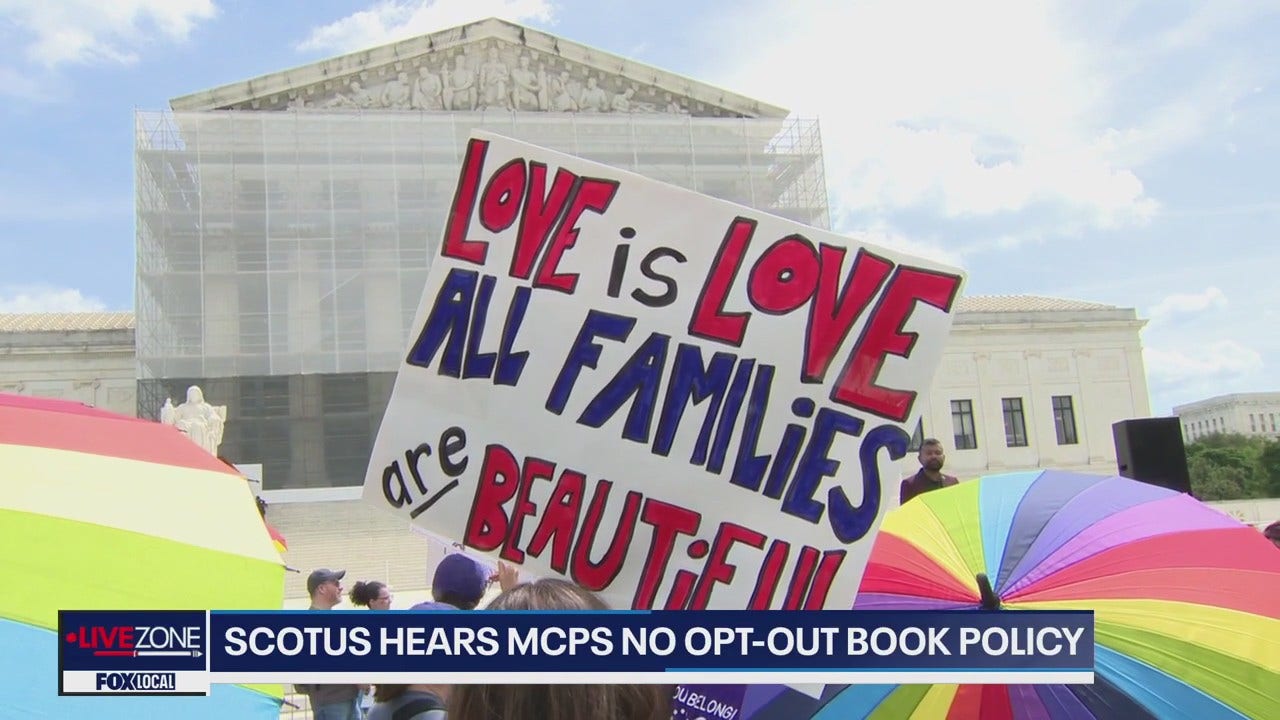 Supreme Courts hears MCPS No Opt-Out Book Policy | FOX 5 DC