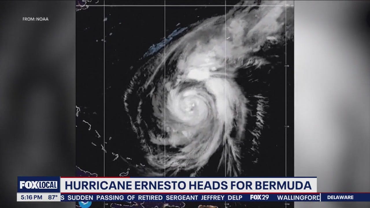 Hurricane Ernesto churns up dangerous rip currents at Jersey shore ...