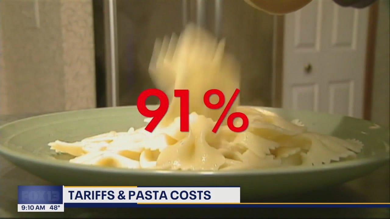Trump administration announces tariffs on Italian pasta | FOX 13 Seattle