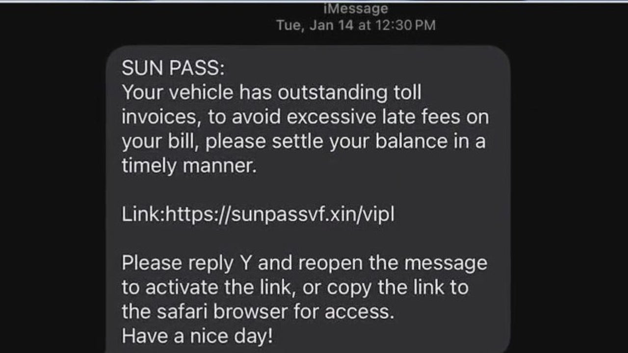 SunPass text message scam going around in Florida | FOX 35 Orlando