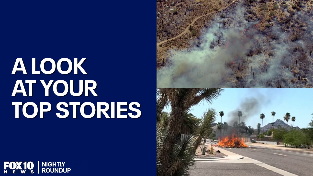 Siphon Fire continues to grow | Nightly Roundup | FOX 10 Phoenix