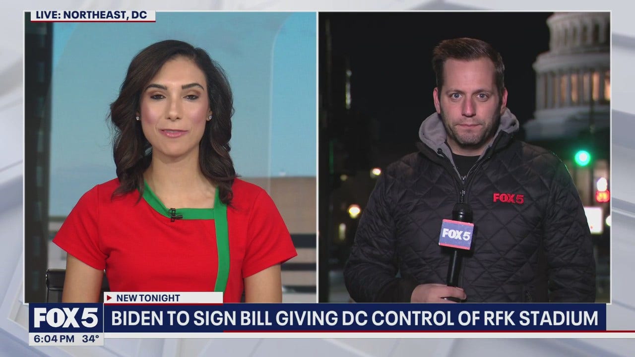 DC to gain control of RFK Stadium site after bill passes Senate | FOX 5 DC
