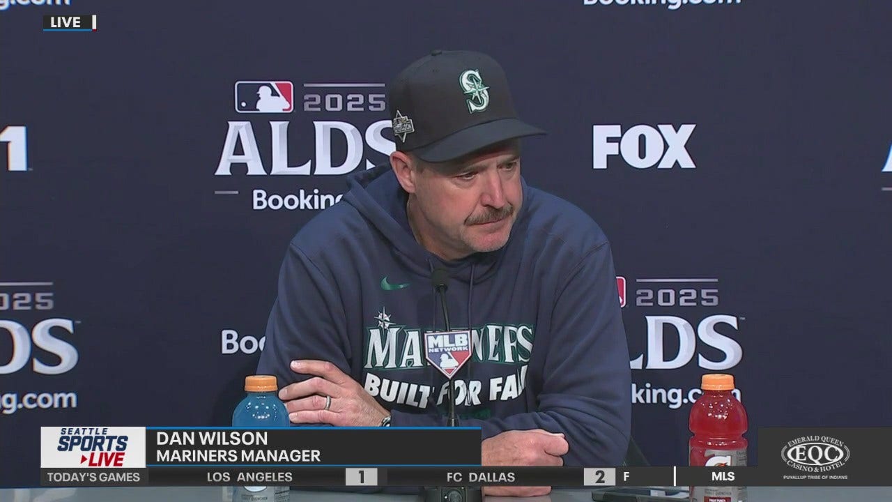 Mariners Manager Dan Wilson Postgame Press Conference | FOX 13 Seattle