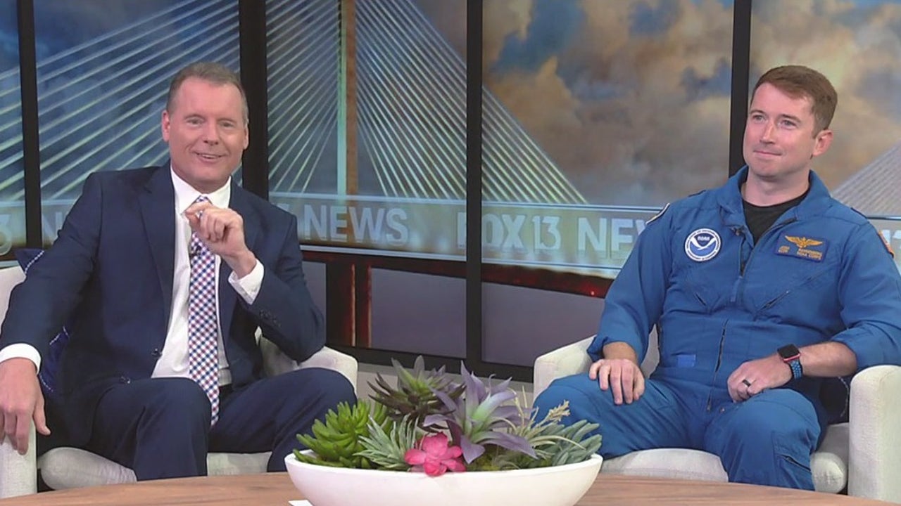 Lakeland hurricane hunter talks flying into Beryl | FOX 13 Tampa Bay