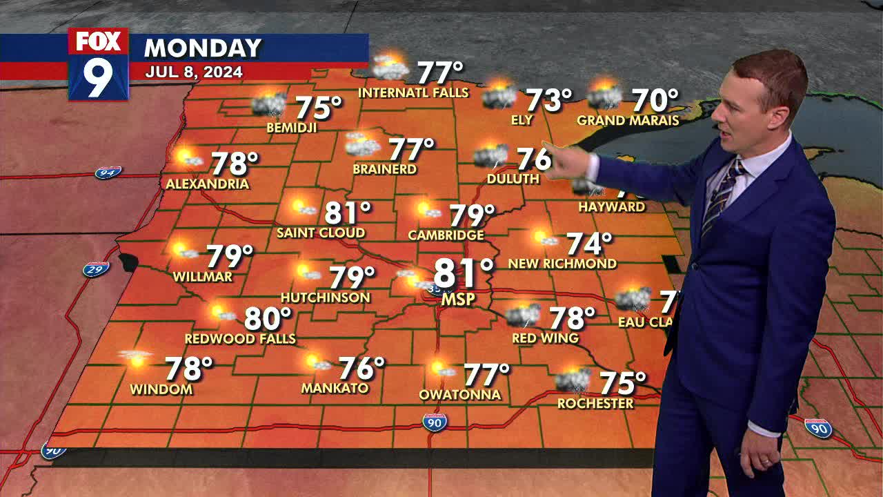 MN weather: Warming trend for the week ahead | FOX 9 Minneapolis-St. Paul
