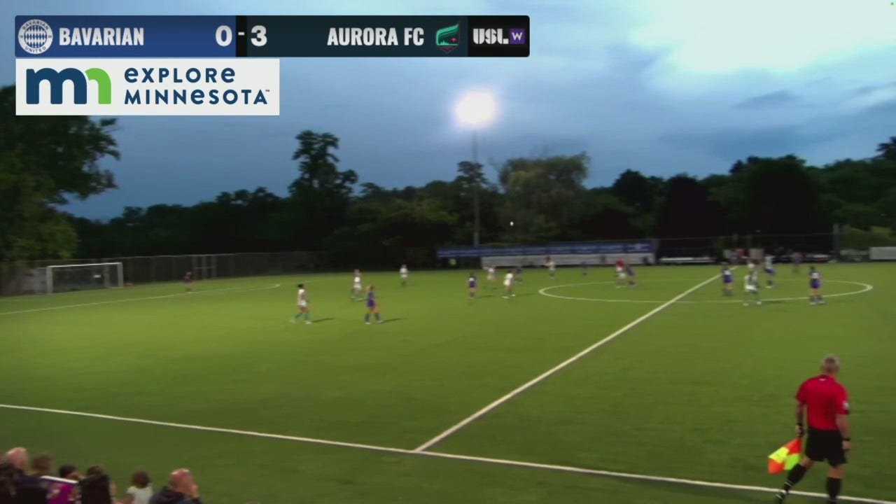 Saige Wimes' 2nd goal gives Aurora 4-0 lead at Bavarian | FOX 9 ...