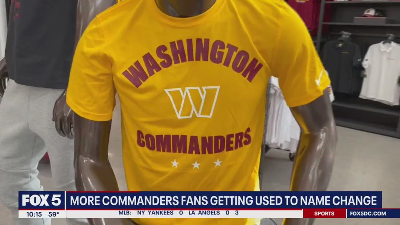 More Commanders fans on board with name change, new survey shows | FOX 5 DC