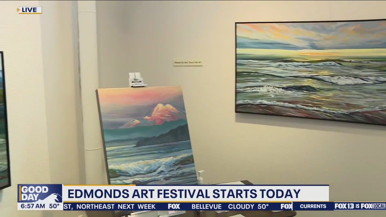 Edmonds Art Festival happening this weekend | FOX 13 Seattle