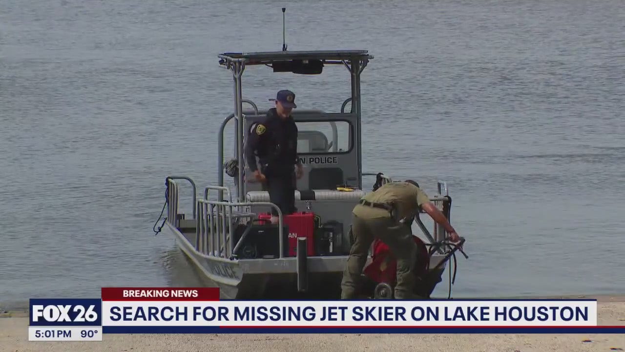 Woman missing after falling off jet ski in Lake Houston | FOX 26 Houston