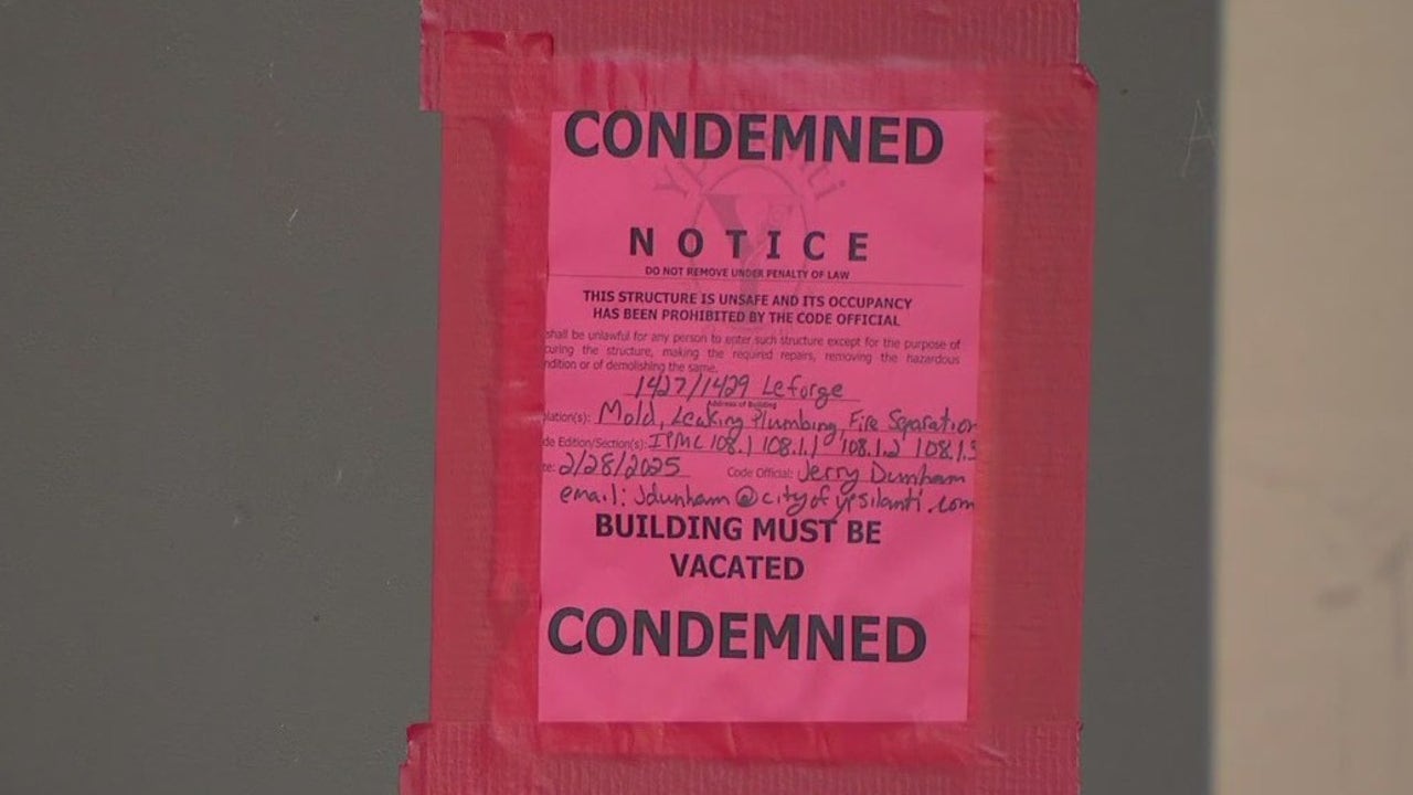 Arbor one apartments condemned due to inhabitable conditions | FOX 2 ...