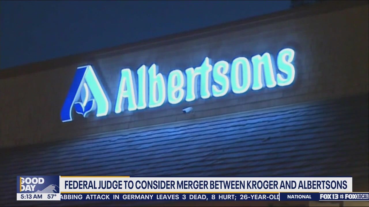 Federal judge to consider merger between Kroger and Albertsons | FOX 13 ...