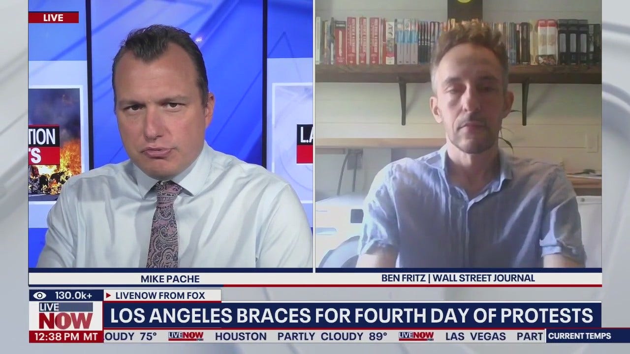LA protest: Reporter describes being on the ground | LiveNOW from FOX