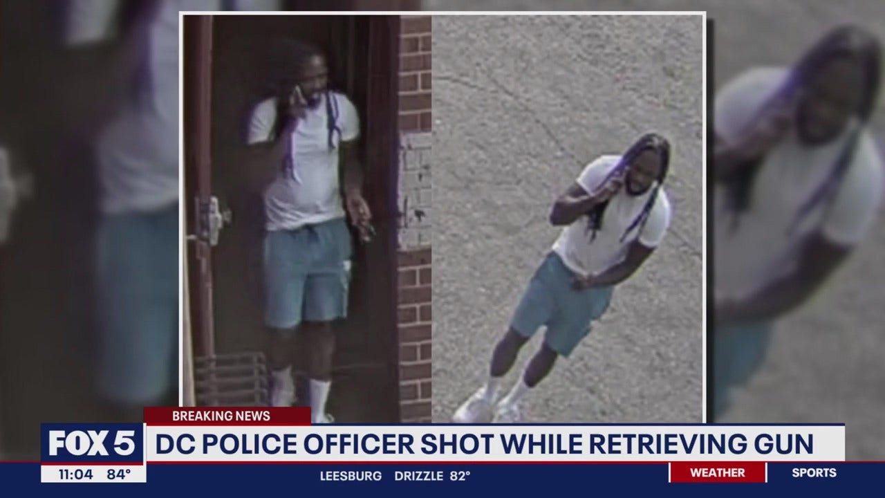 DC police officer Wayne David shot while retrieving gun from storm ...