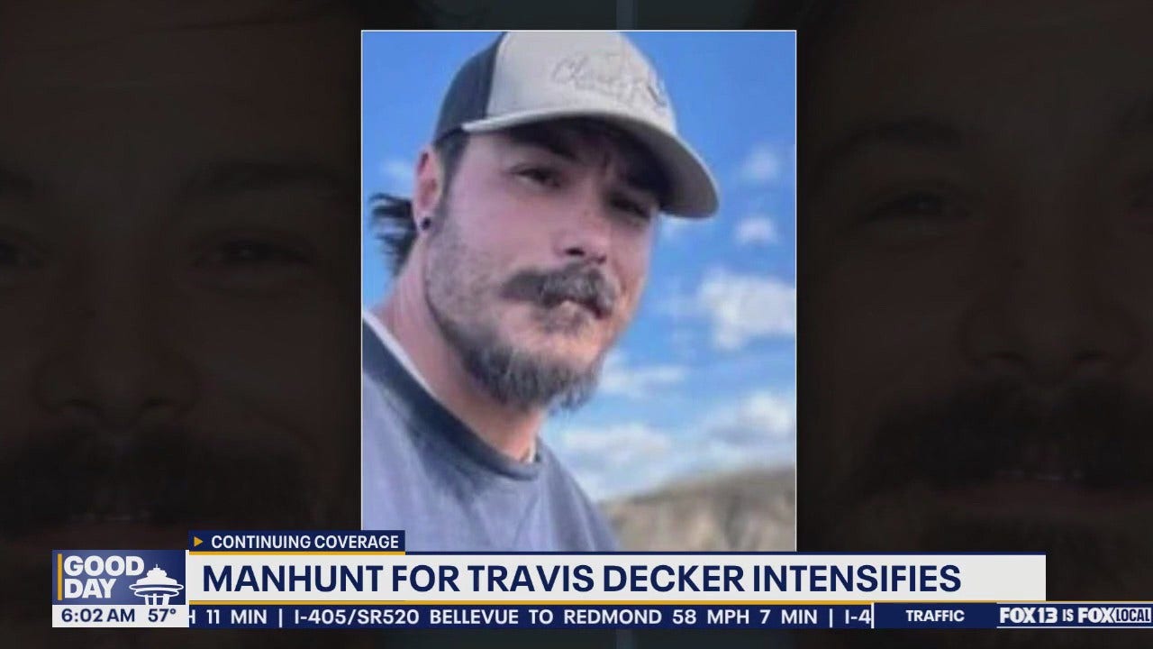 Manhunt for Travis Decker intensifies in WA | FOX 13 Seattle