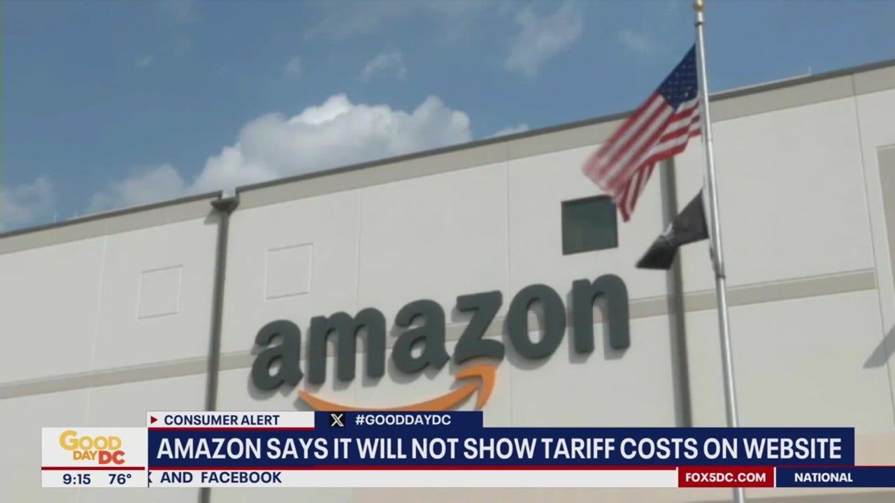 Amazon tariff transparency plans | FOX 5 DC