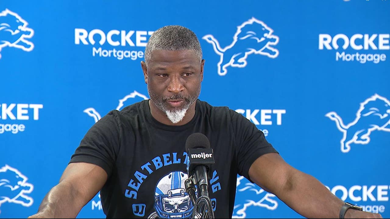 Lions Defensive Coordinator Aaron Glenn | FOX 2 Detroit