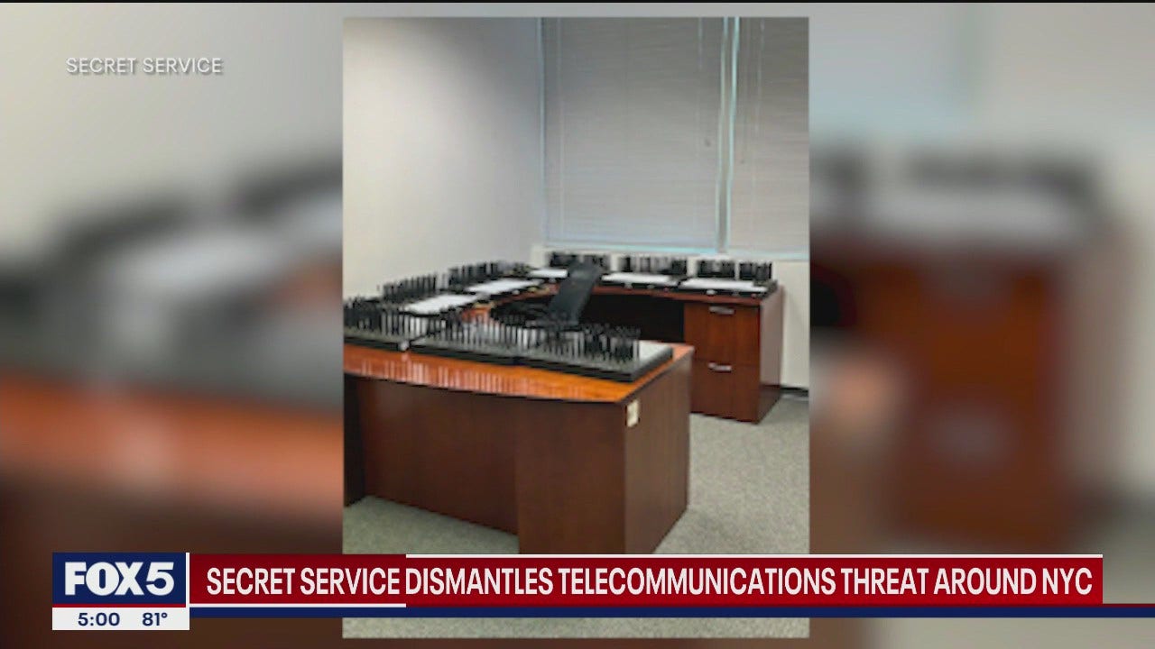 Secret Service dismantles telecommunications threat around NYC | FOX 5 ...