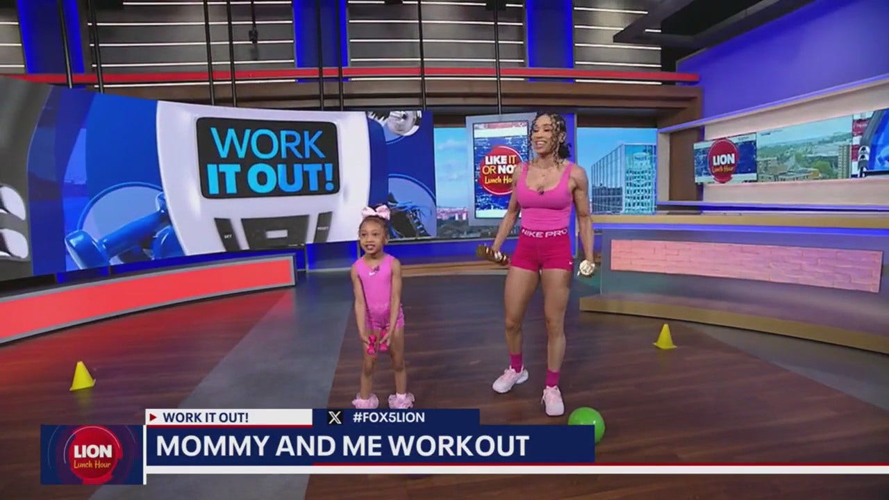 Mommy and Me Workout with The Diva Chef and her daughter | FOX 5 DC