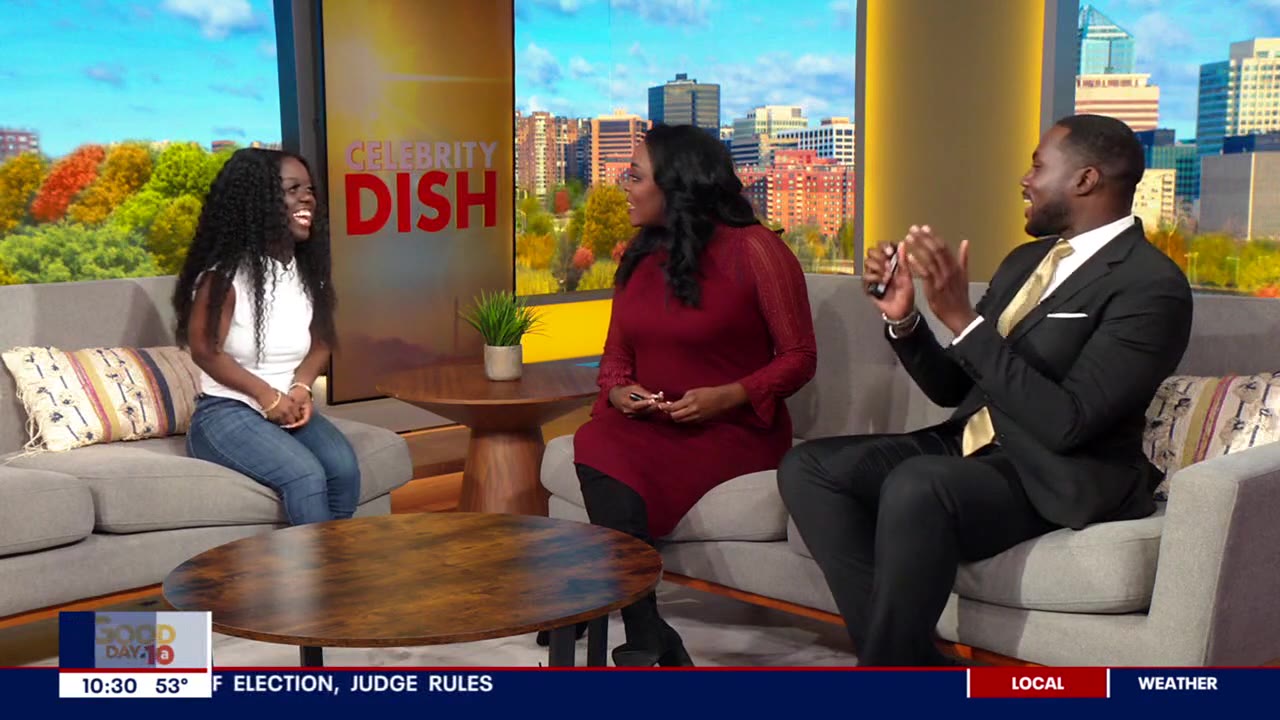 Celebrity Dish with Tamera McLaughlin | FOX 5 DC