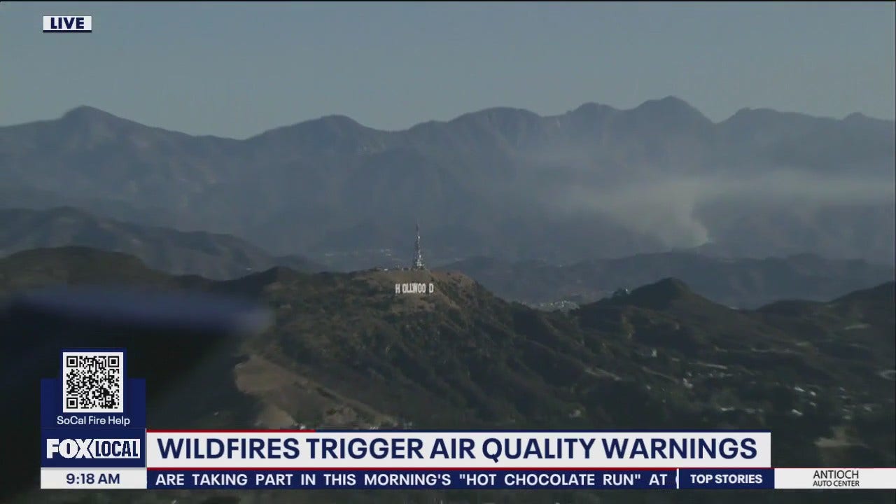 Wildfires trigger smoke advisory | KTVU FOX 2