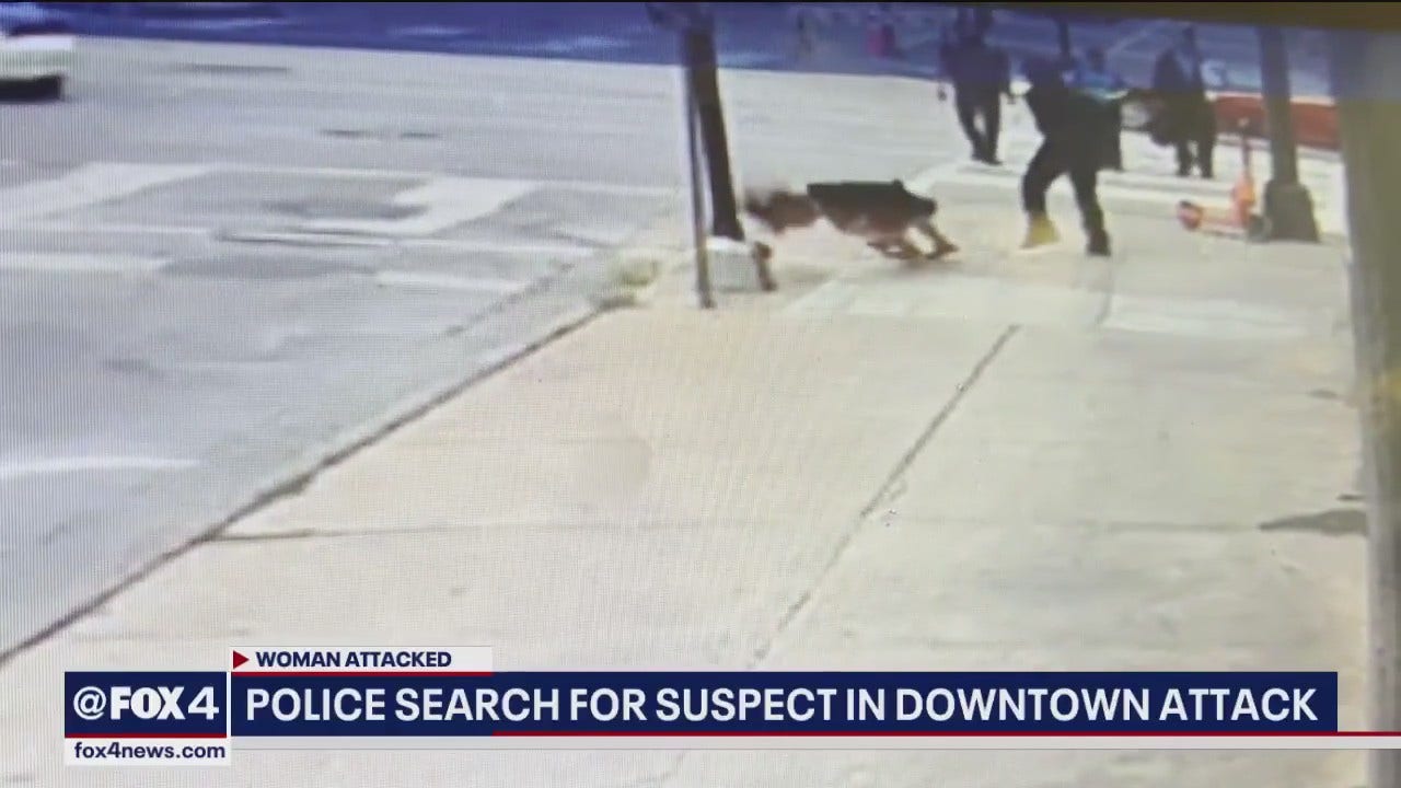 Video shows unprovoked attack in Downtown Dallas | FOX 4 Dallas-Fort Worth