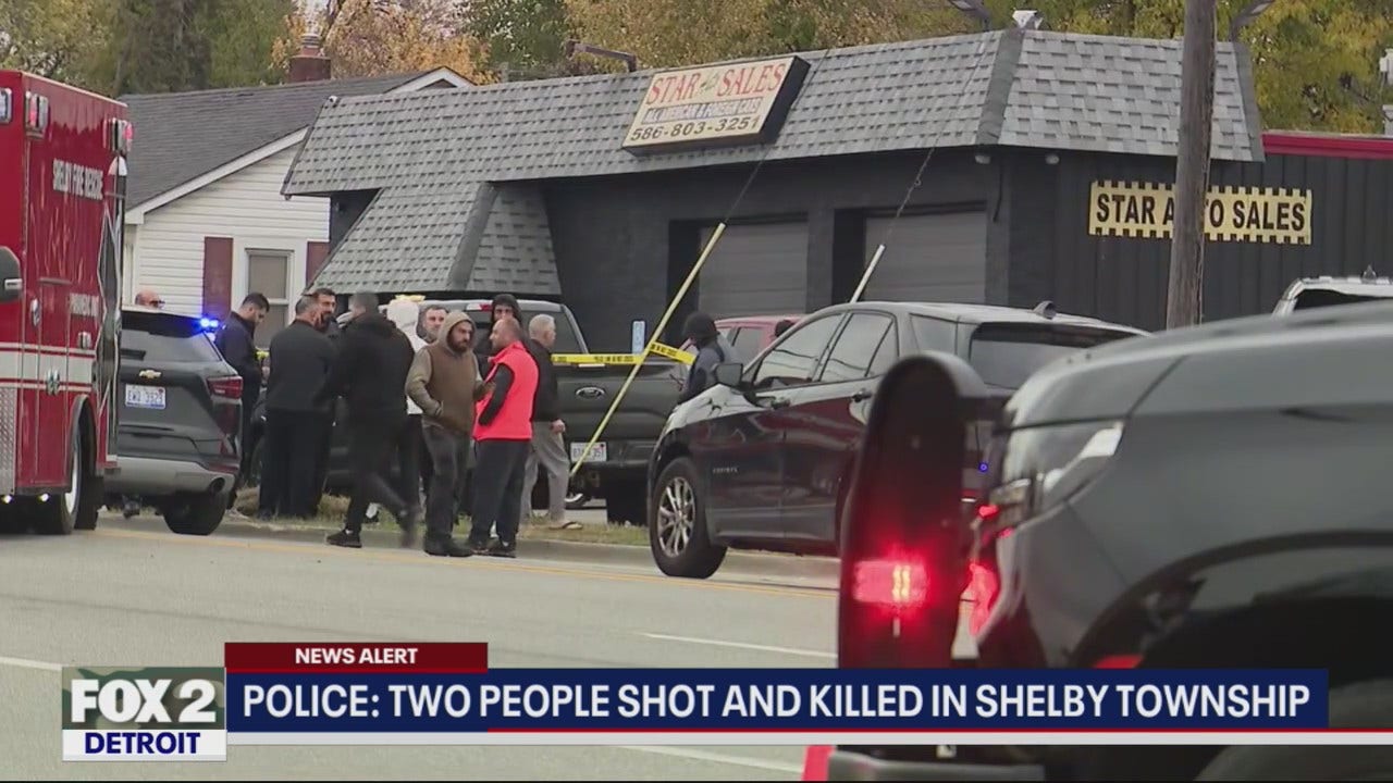 Victims of a double murder found at auto repair shop in Shelby Township | FOX 2 Detroit